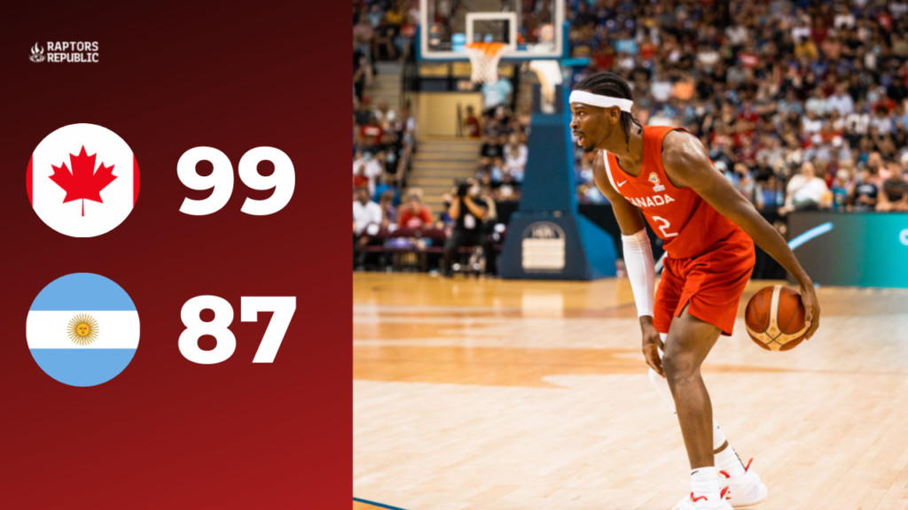 Canada defeats Argentina on the back of Shai Gilgeous-Alexander ...