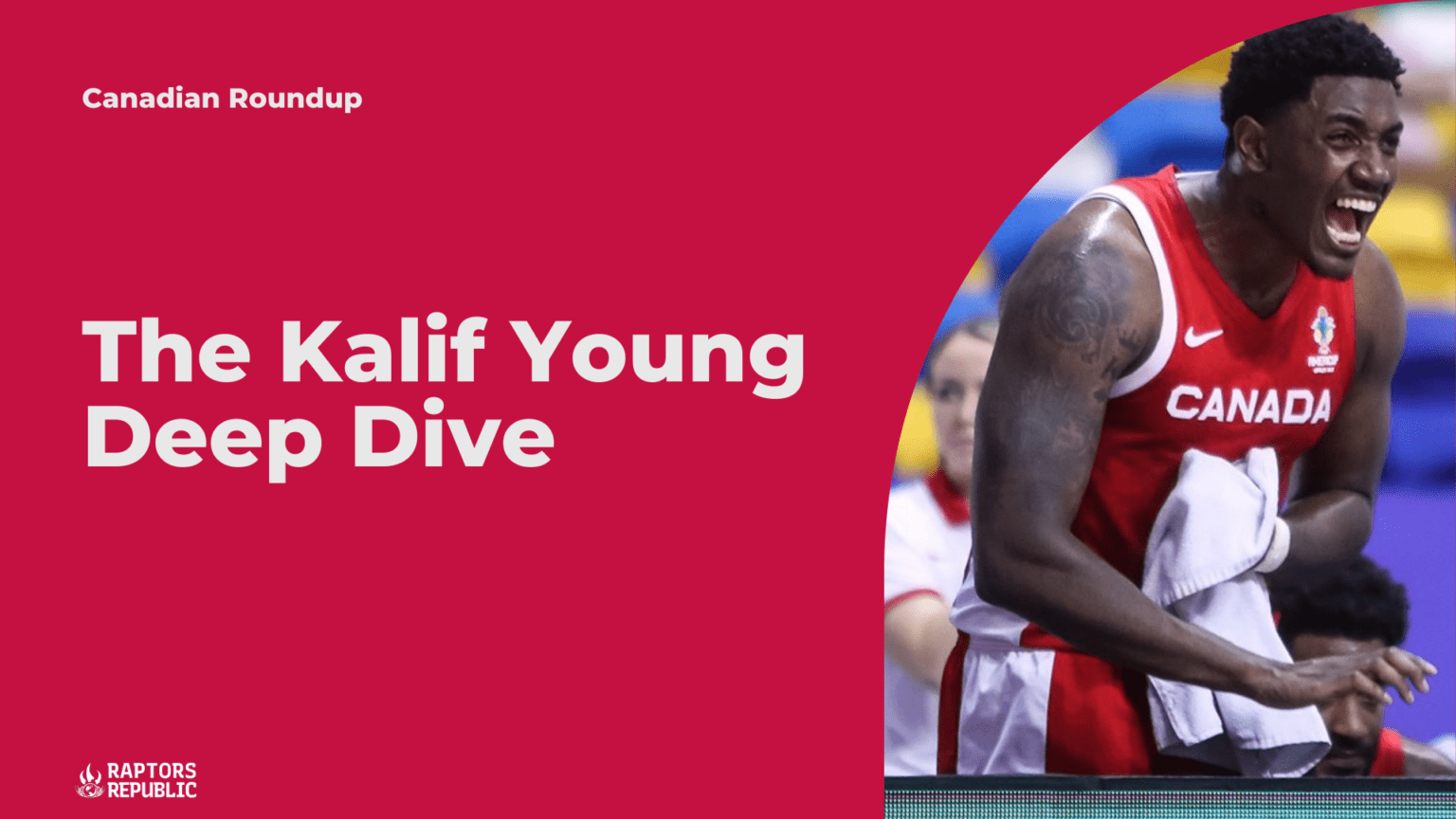 Canadian Roundup: The Kalif Young Deep Dive - Raptors Republic