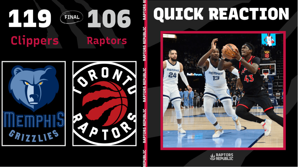 Quick Reaction - Raptors Republic