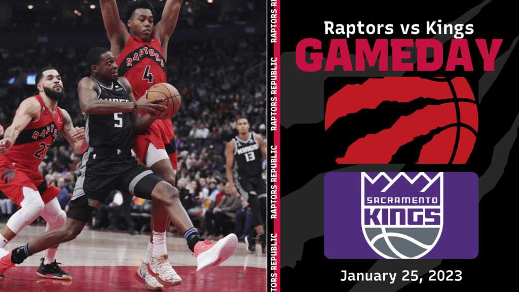 Gameday: Raptors @ Kings, January 25 - Raptors Republic