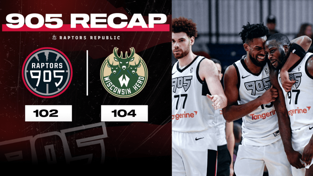 Raptors 905 continue to skid losing heartbreaker to Wisconsin Herd ...