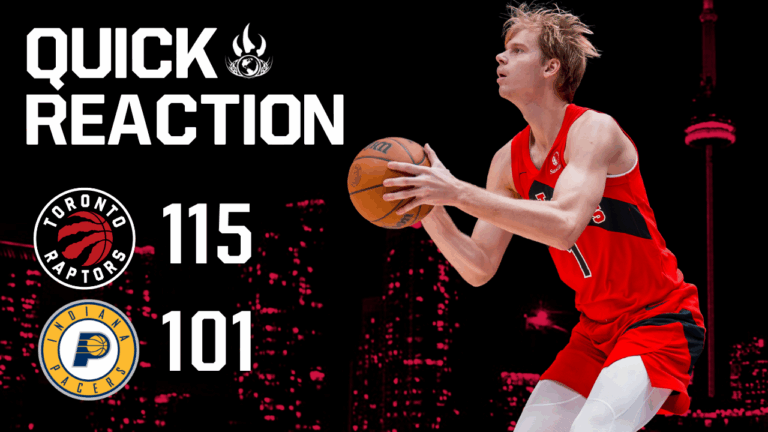 Quick Reaction: Raptors 115 , Pacers 101 - Raptors Republic